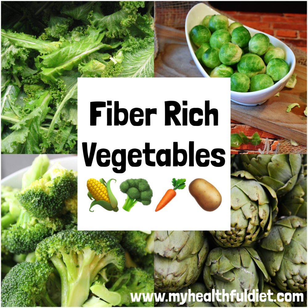 Fiber Rich Vegetables | MyHealthfulDiet.Com