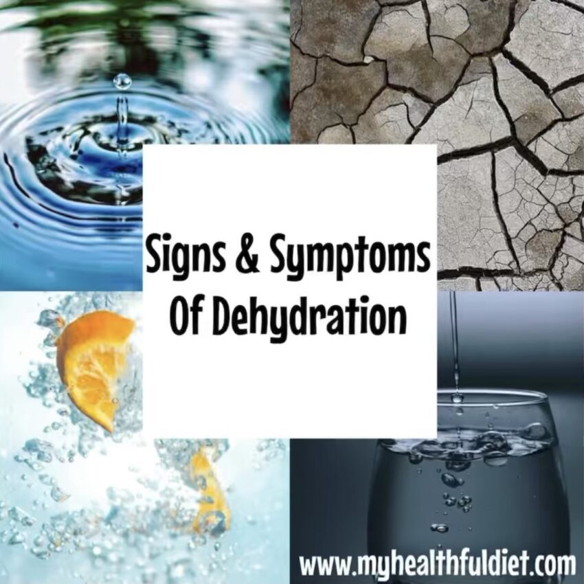 Signs and Symptoms of Dehydration | MyHealthfulDiet.Com