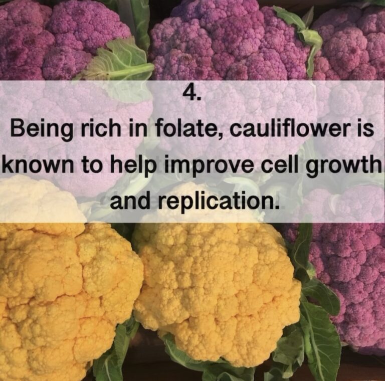10 Benefits of Cauliflower | MyHealthfulDiet.Com