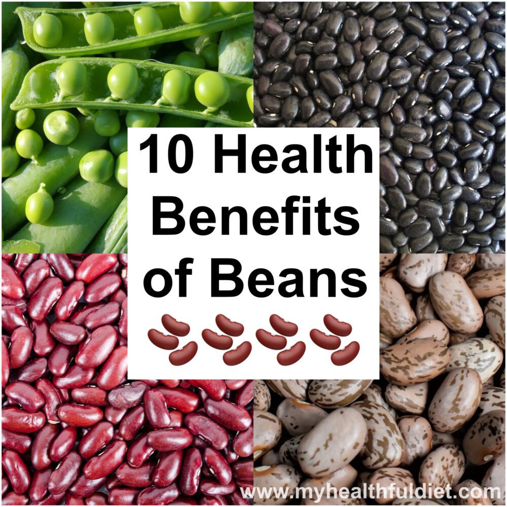 10 Benefits of Beans🫘 | MyHealthfulDiet.Com