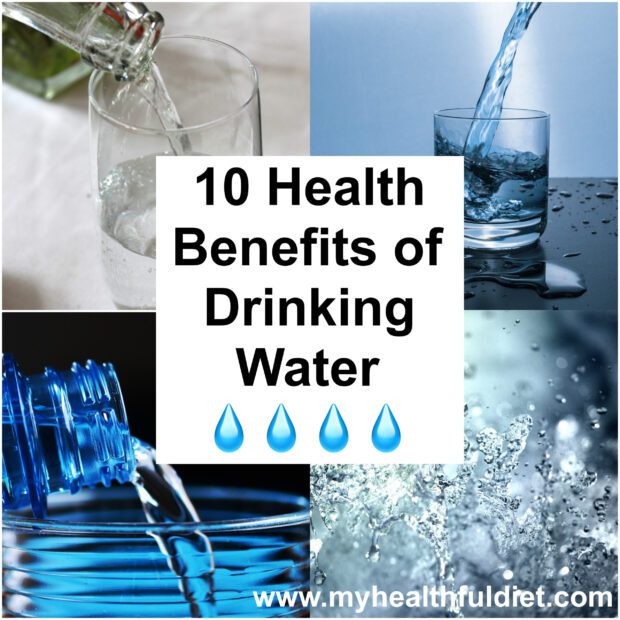 10 Benefits of Drinking Water💧 | MyHealthfulDiet.Com