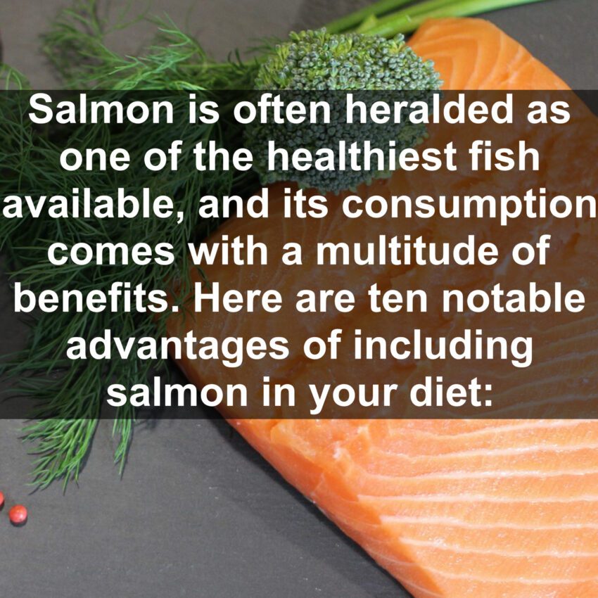 10 Benefits of Salmon | MyHealthfulDiet.Com