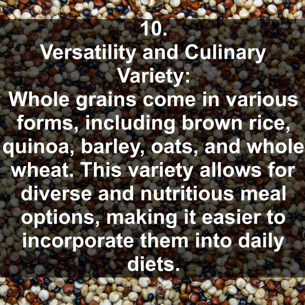 10 Benefits of Whole Grains🌾 | MyHealthfulDiet.Com