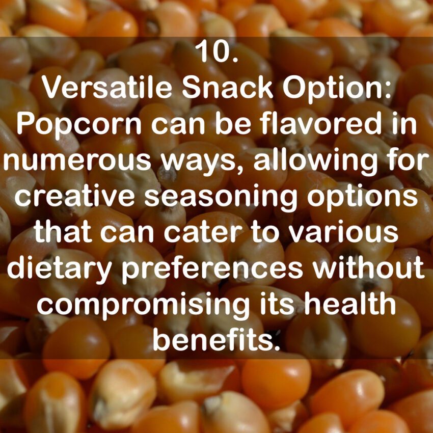 10 Benefits of Popcorn | MyHealthfulDiet.Com
